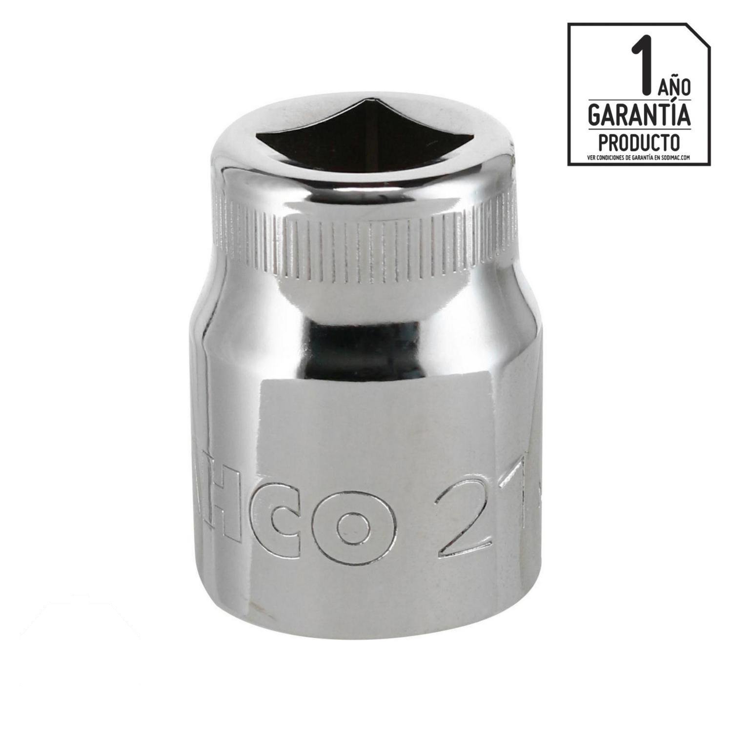 Dado poligonal 1/2"x21 mm acero | Sodimac - Falabella