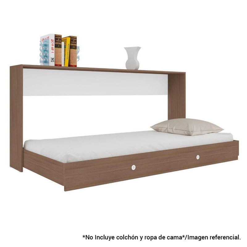 Cama plegable horizontal 1 plaza montana 28x195x100 cm | Sodimac ...
