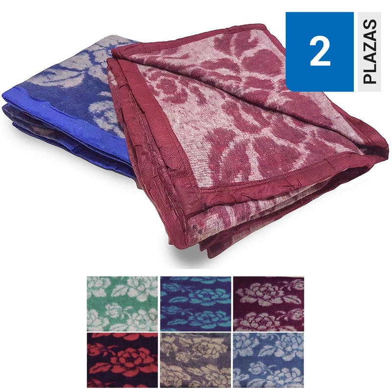 Pack frazadas Silver Diseño Colores Surtidos | Sodimac - Falabella