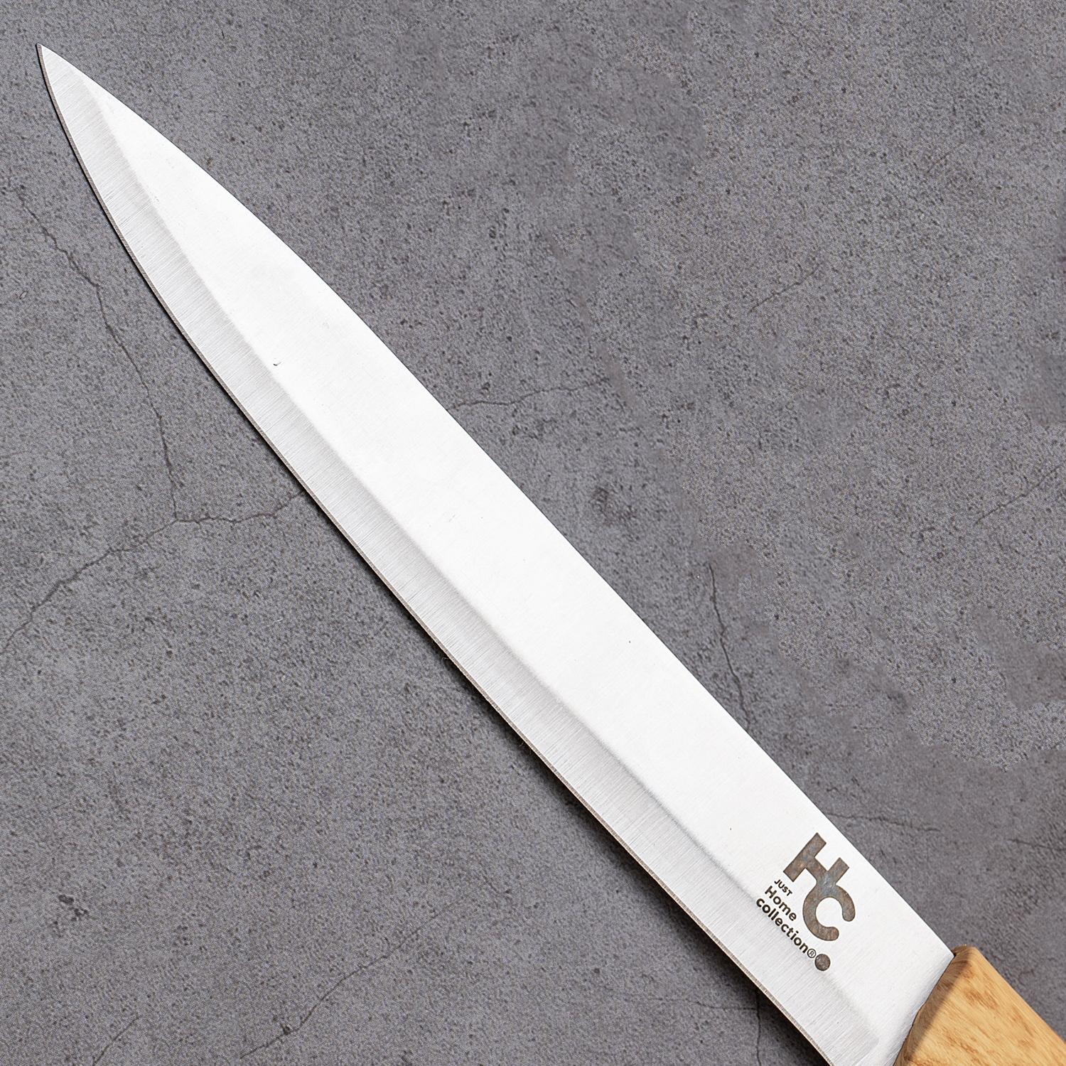 Cuchillo 25 cm mango plástico y madera | Sodimac - Falabella