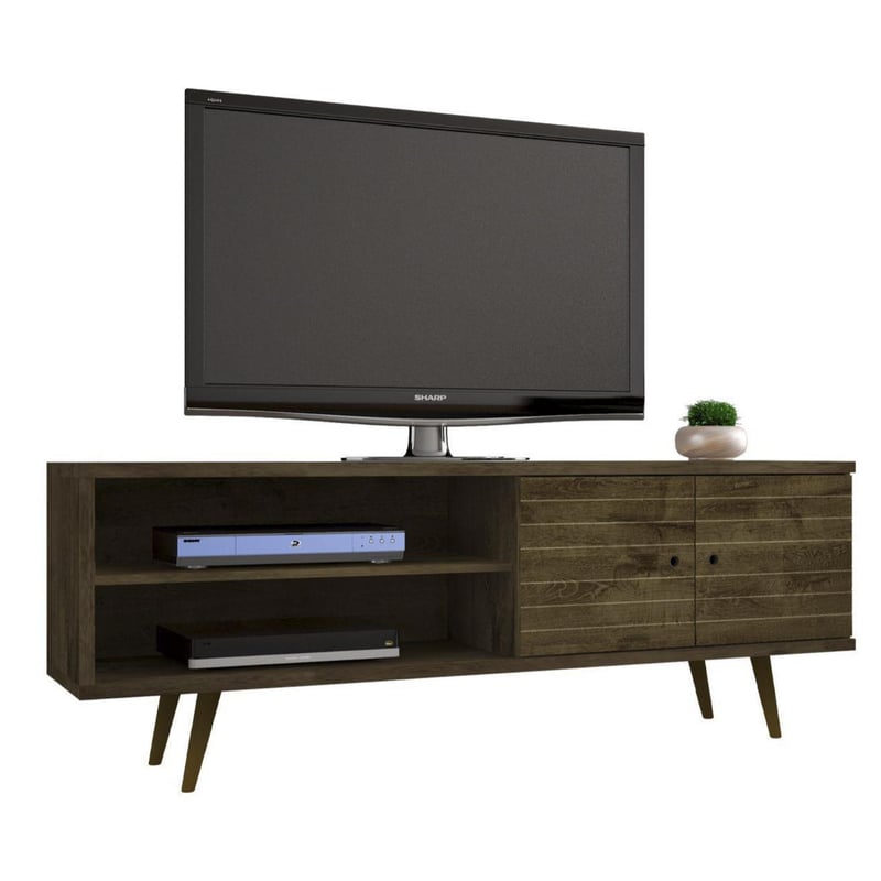 Rack tv 70" onix rústico 65x160x39 cm | Sodimac - Falabella