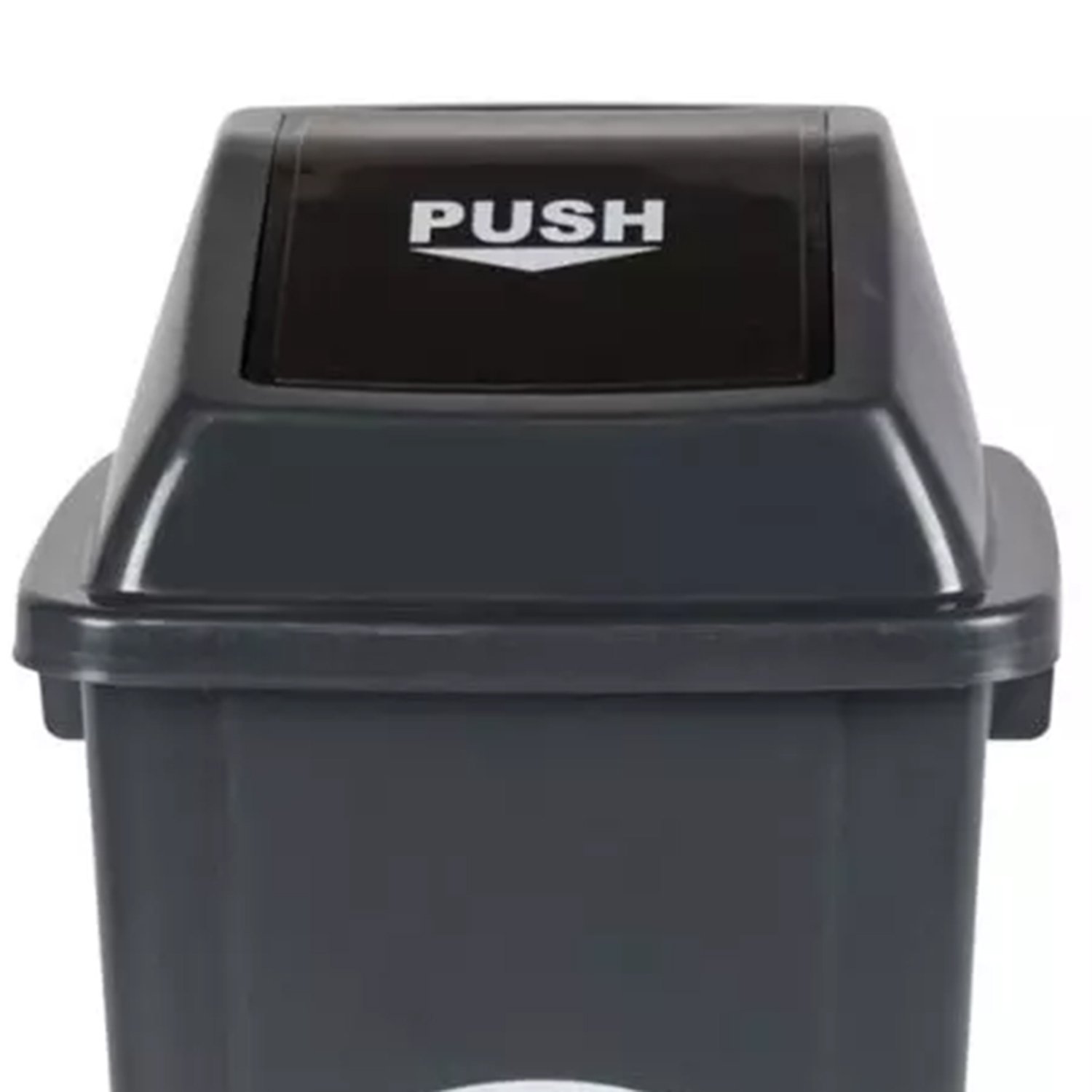Basurero 60 Litros PVC Gris Oscuro | Sodimac - Falabella