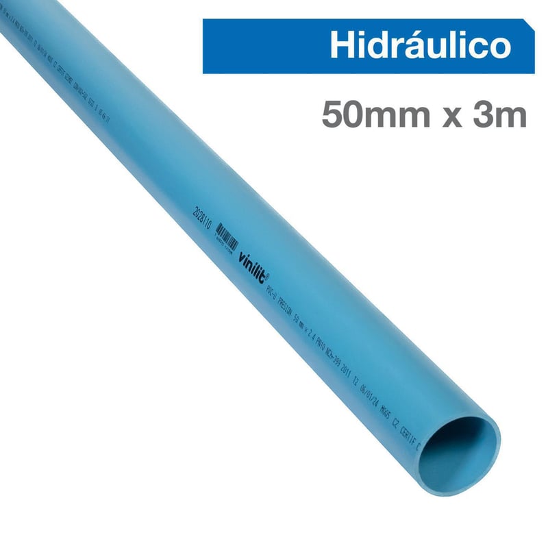 Tubo PN-10 Cementar PVC Agua 50 mmx3 m | Sodimac - Falabella