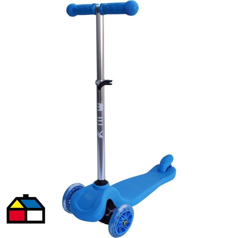 Scooter azul 3 ruedas | Sodimac - Falabella