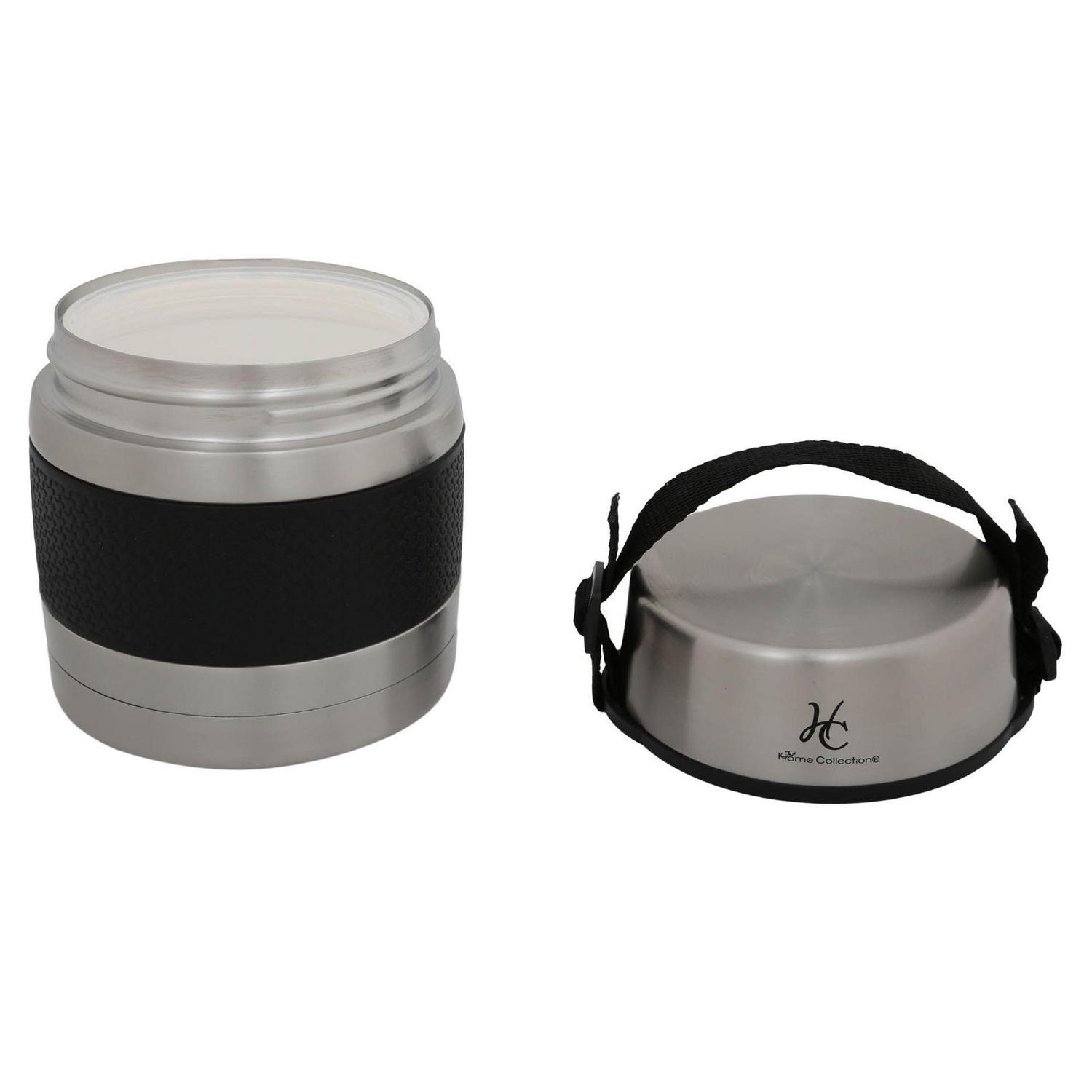 Termo para Comida 700 ml Plateado/ Negro | Sodimac - Falabella