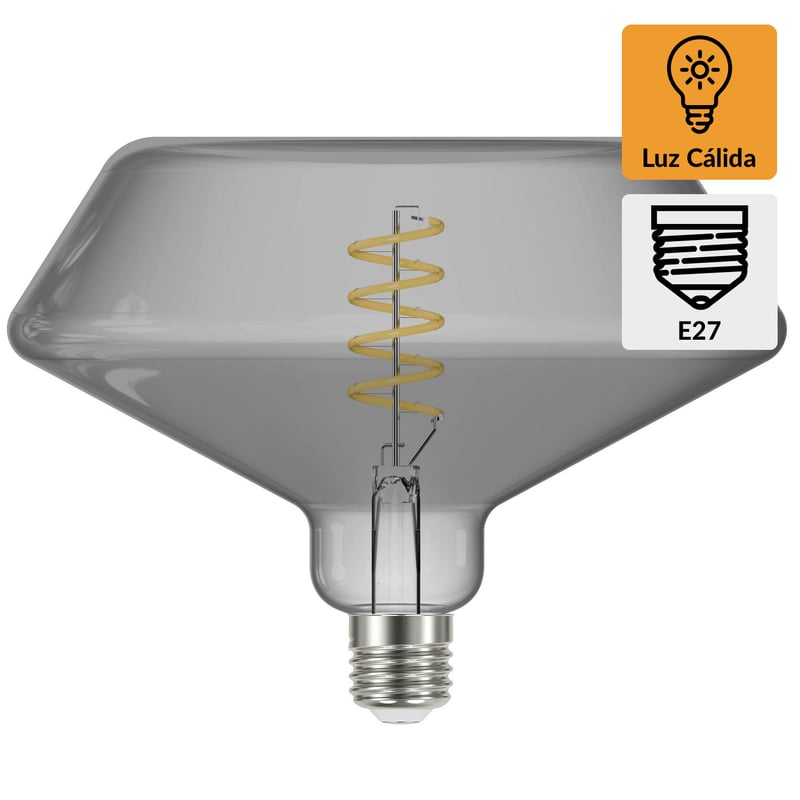 Foco led 4.5w E27 shroom humo | Sodimac - Falabella