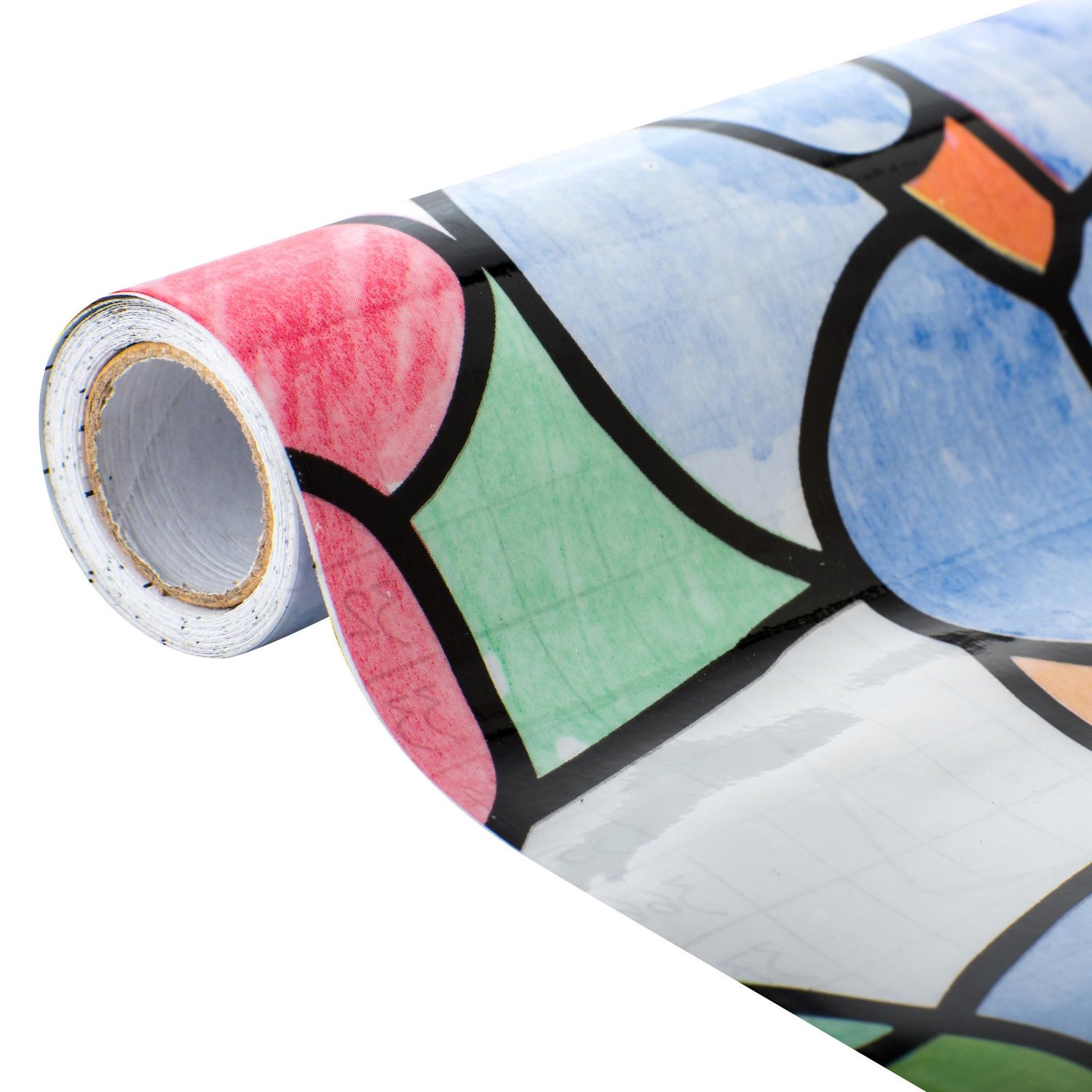 Papel Pvc Adhesivo Vitral Rojo 9 m2 | Sodimac - Falabella