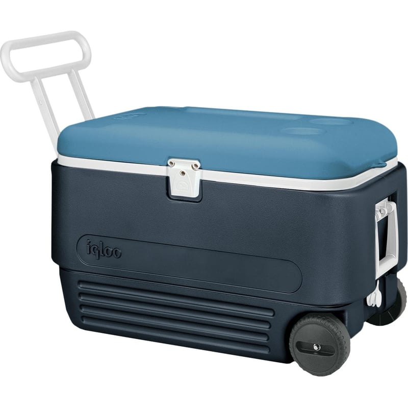 Cooler con Ruedas Maxcold 56 l Azul | Sodimac - Falabella