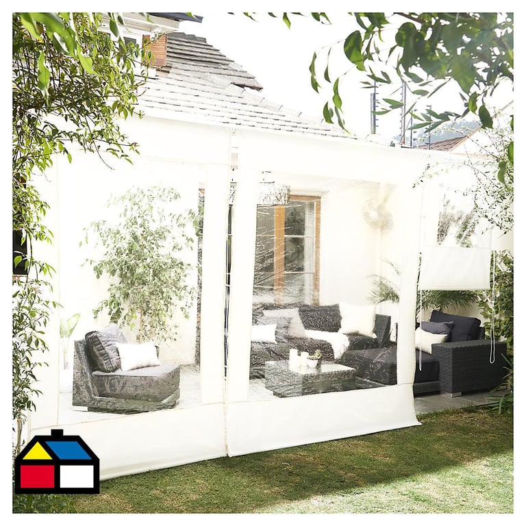 Cierre de Terraza Blanco 200x250 cm | Sodimac - Falabella