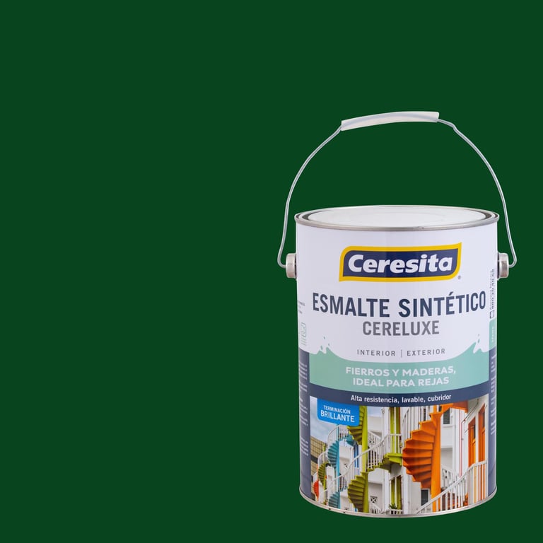 Esmalte Sintético Brillante 1 galón(es) Verde Trebol | Sodimac - Falabella