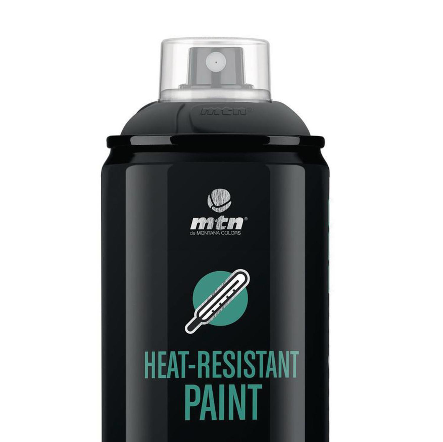 Pintura Resistente Altas Temperaturas Spray Mate Negro 400ml | Sodimac Chile