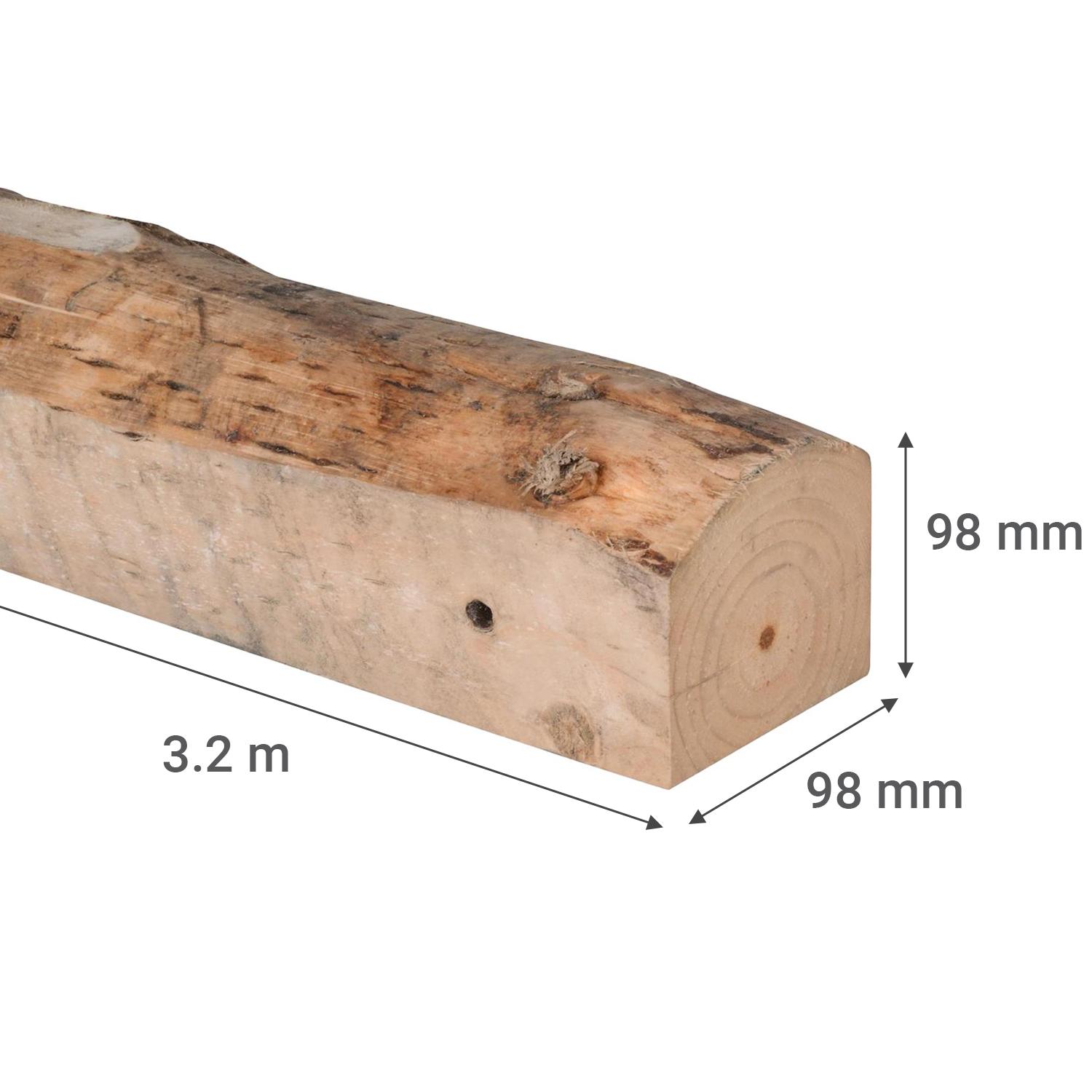 Pino Cuartón Dimensionado Verde 4x4 3,2 m | Sodimac - Falabella