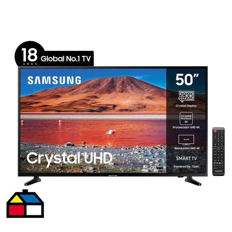 Smart TV LED 50 " 4K Ultra HD UN50TU7090GXZS | Sodimac - Falabella