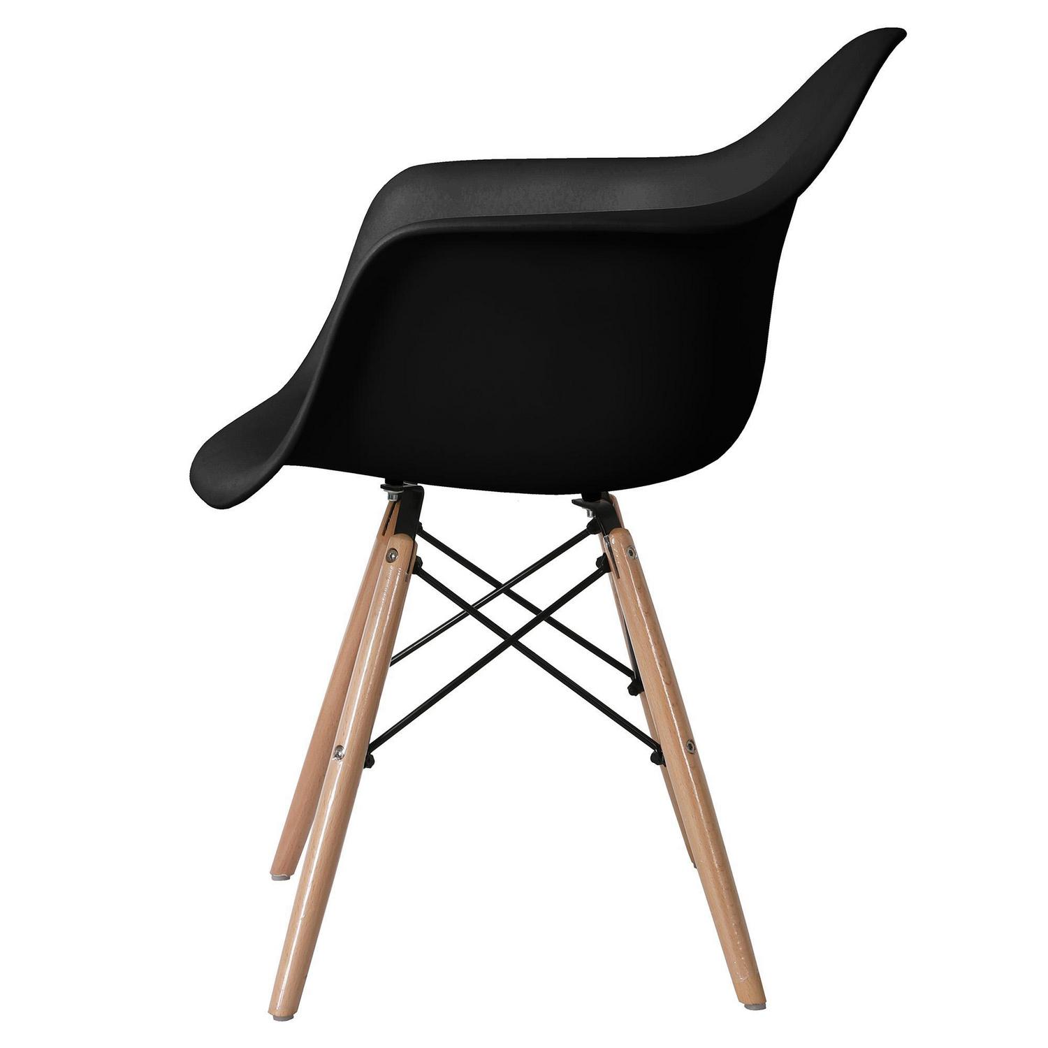 Silla Gales Negro 79x62x60 cm | Sodimac - Falabella