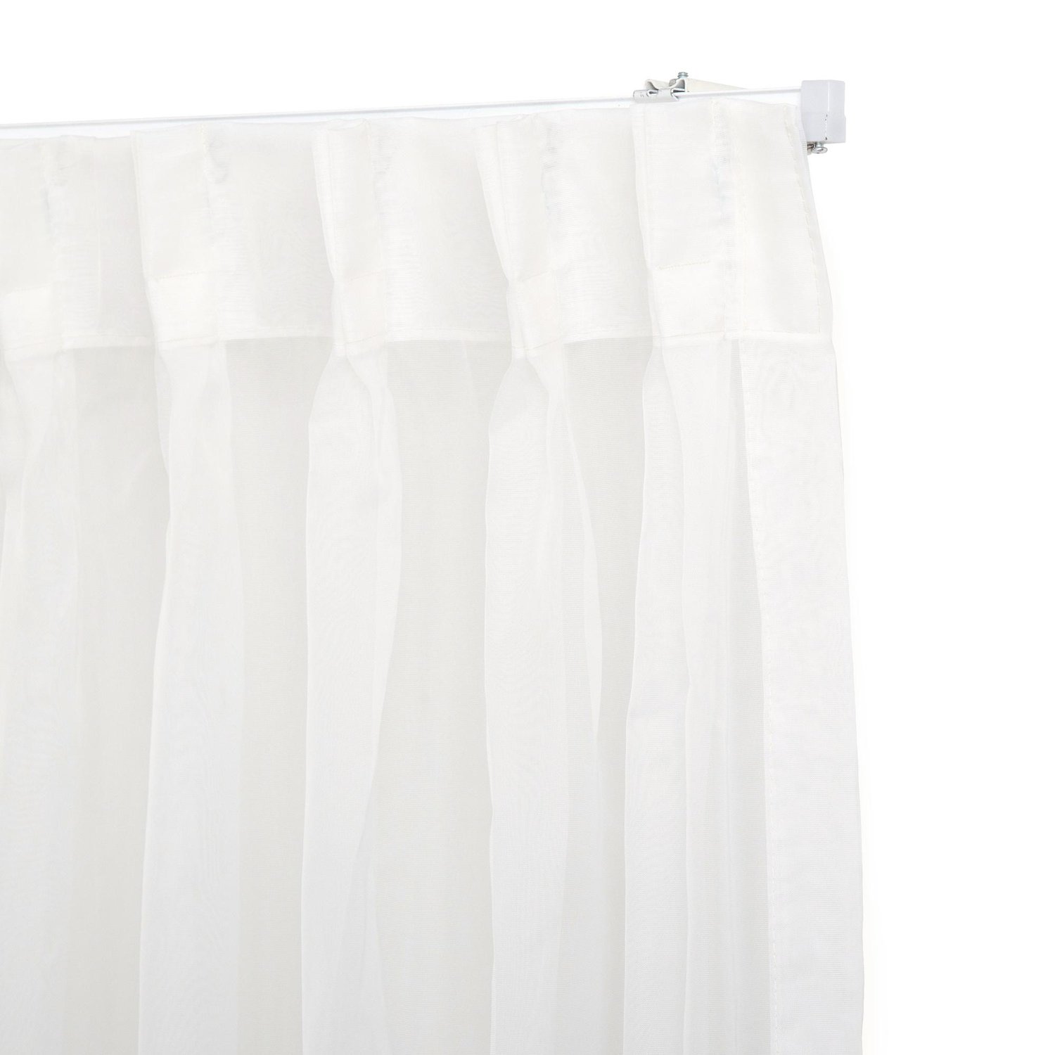 Cortina Tela Italia Crudo Inst con Pinzas Riel en Ancho Entre 240X450 ...