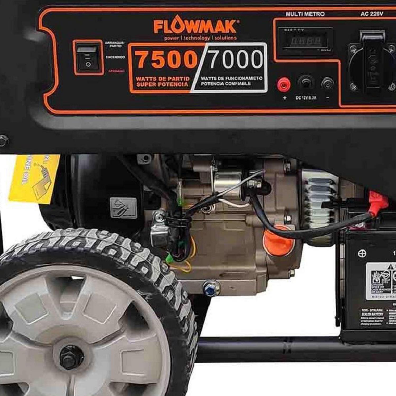 Generador Eléctrico a Eléctrica Partida Eléctrica 7500 W 25 l | Sodimac - Falabella