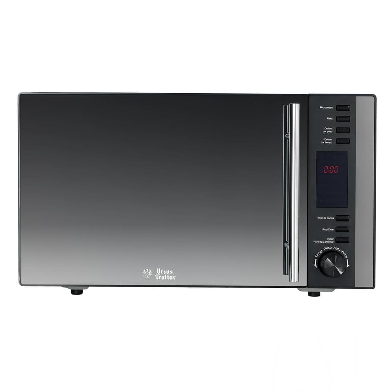 Microondas Digital 25 Litros Plateado UT-25Kromm | Sodimac - Falabella