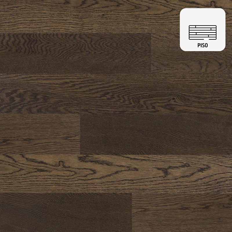 Piso Ingeniería 9 mm Oak Olive Café oscuro 12.5x122 cm 3 m2 | Sodimac ...