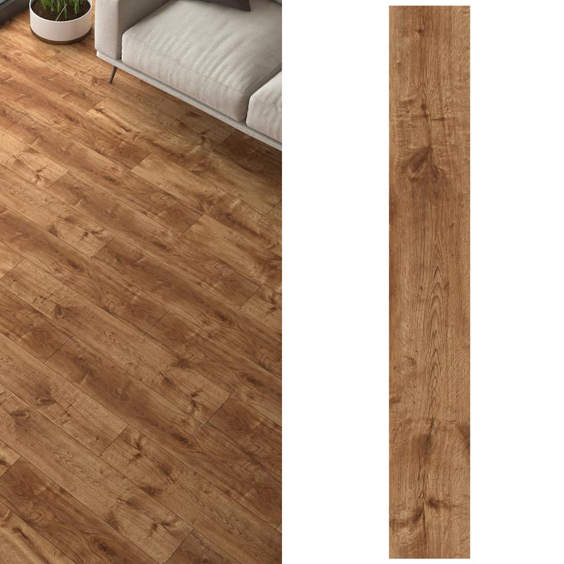 Piso Flotante 8 mm Aspen Café 1.833 m2 | Sodimac - Falabella