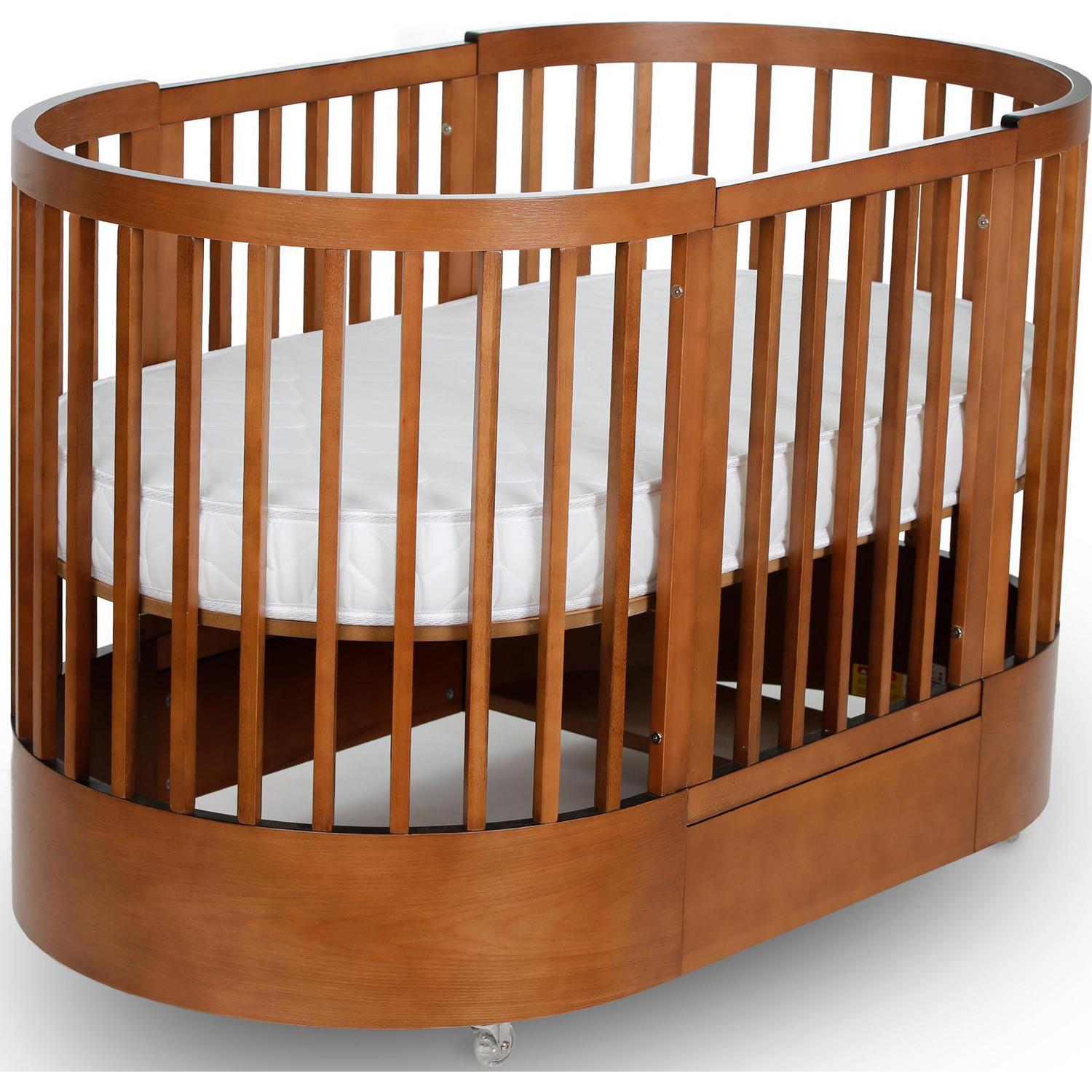 Cuna progresiva 75,4x81,4x153 cm miel | Sodimac - Falabella