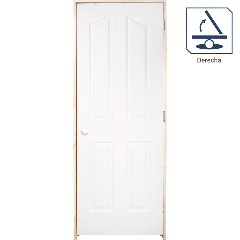 Puerta Lista HDF Kiyen Precolgada | Sodimac - Falabella