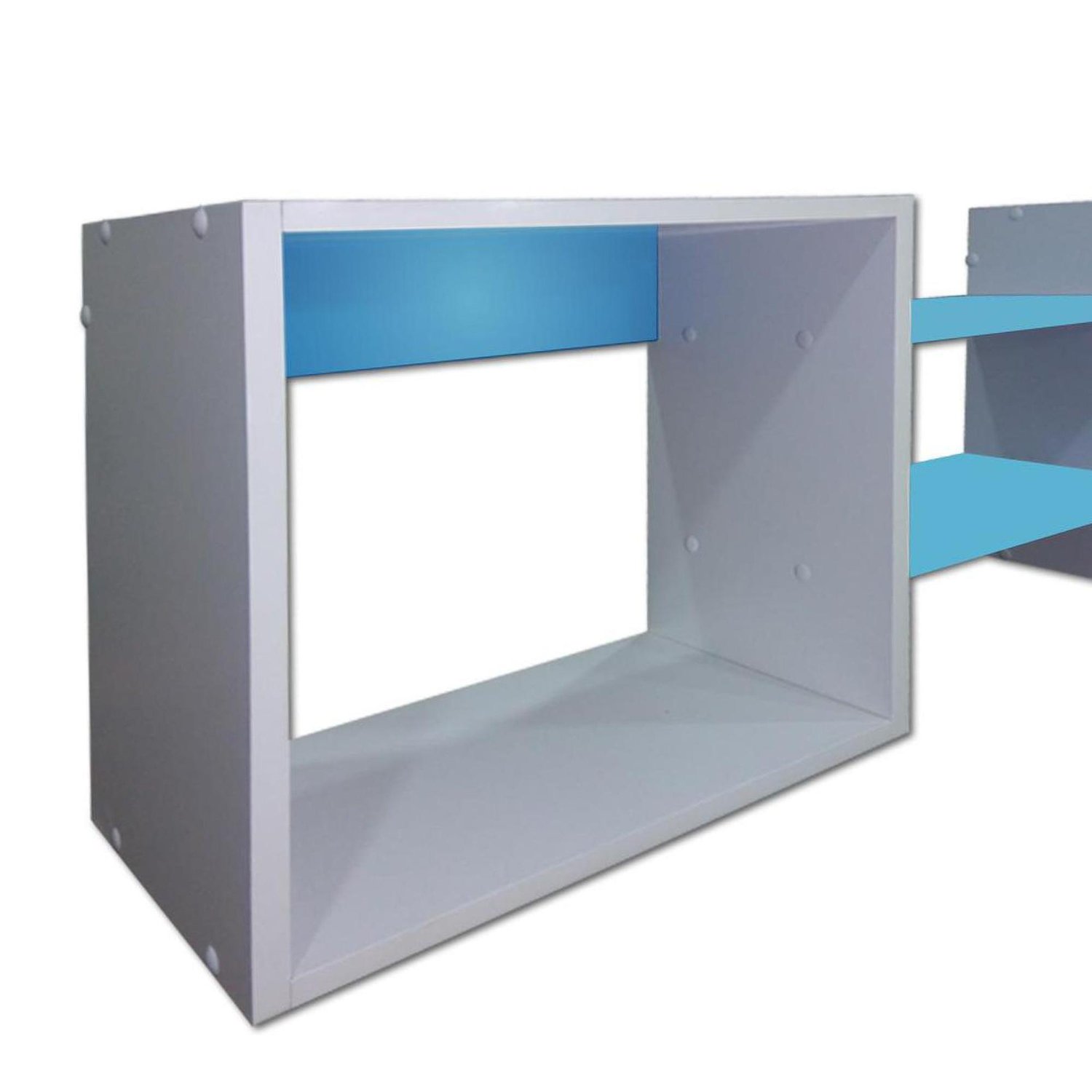 Repisa Cubo Melamina 4 Nivel(es) 120x40x25 cm Calipso | Sodimac - Falabella