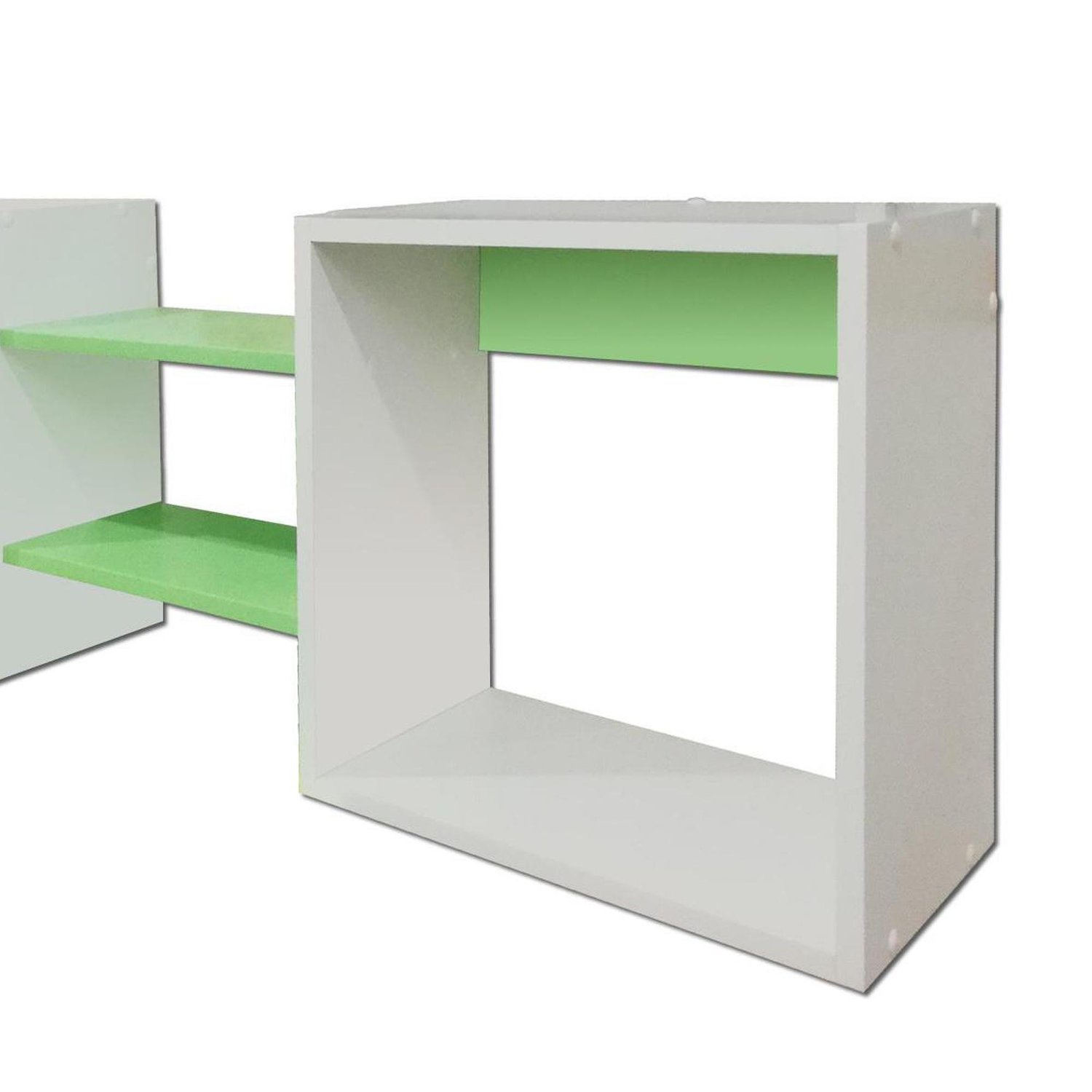 Repisa Cubo Melamina 4 Nivel(es) 120x40x25 cm Verde Menta | Sodimac ...