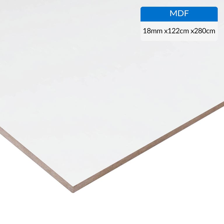 MDF Blanco 18 mm 183x250 cm | Sodimac - Falabella