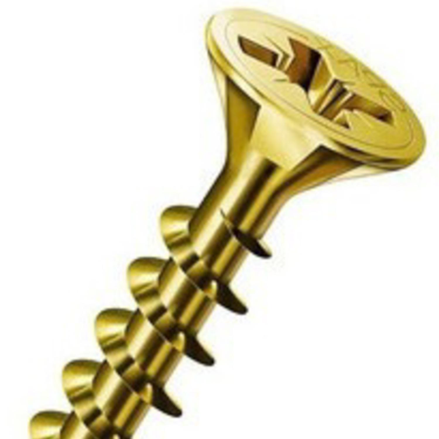 Tornillo Spax Tirafondo Cabeza Plana Madera Aglomerada 25 mm 4 mm 200 ...