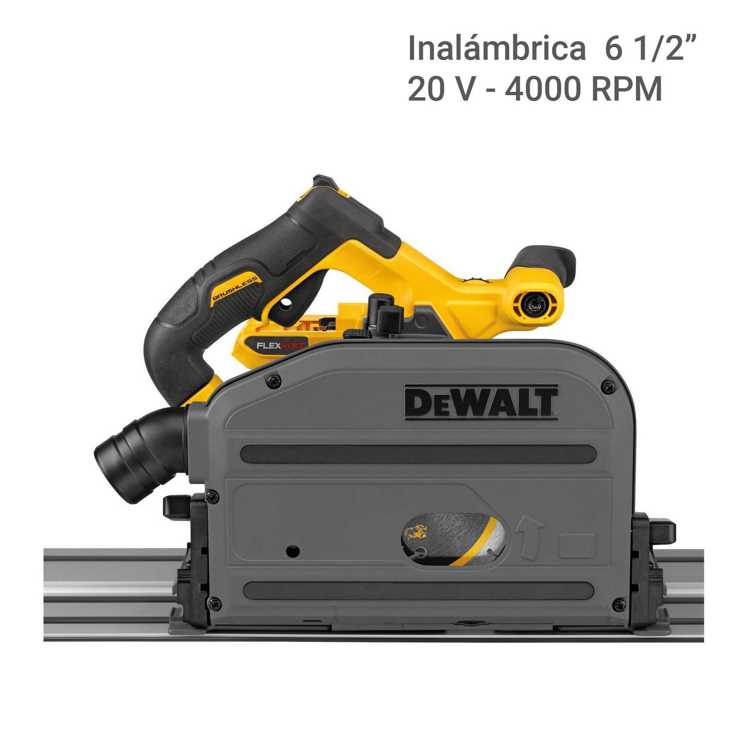 Sierra circular de riel inalámbrica 6 1/2" 20V sin batería | Sodimac ...