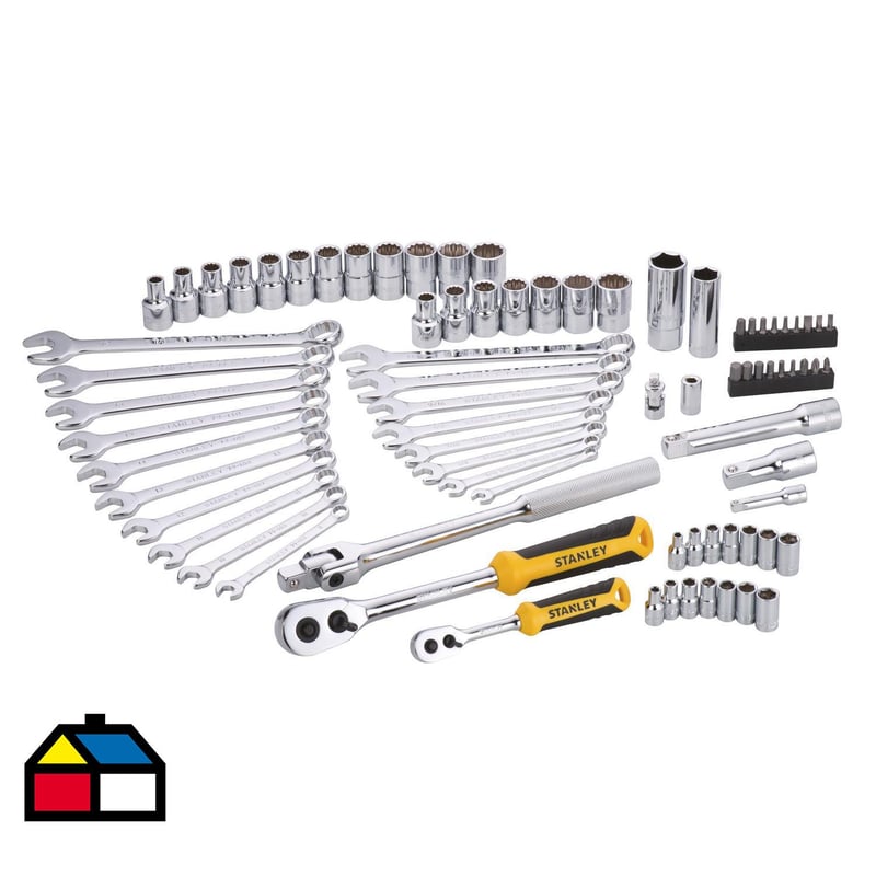 Set mecánico dados y llaves maxi drive 79 piezas | Sodimac - Falabella