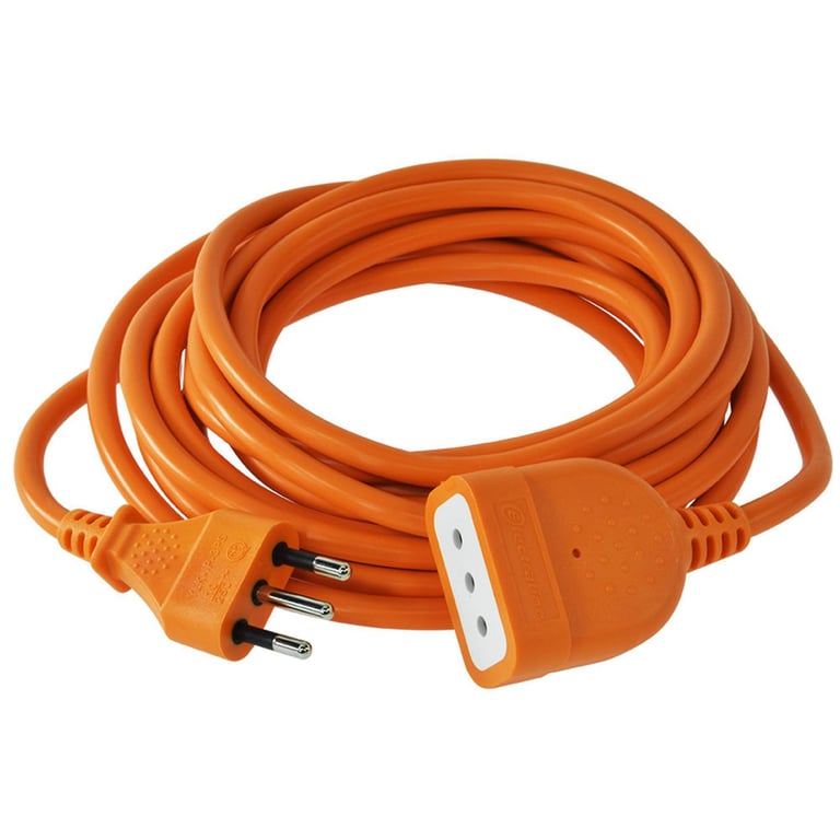 Alargador Simple 2 USB 1 Toma(s) 5 m Naranjo | Sodimac - Falabella
