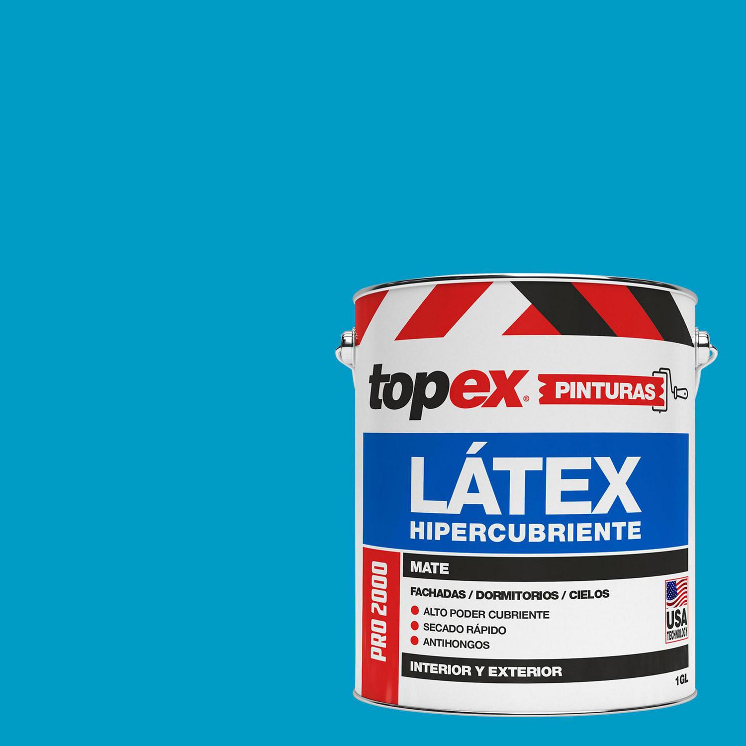 Pintura Látex Extracubriente Antihongos Mate 1 galón(es) Azul | Sodimac ...