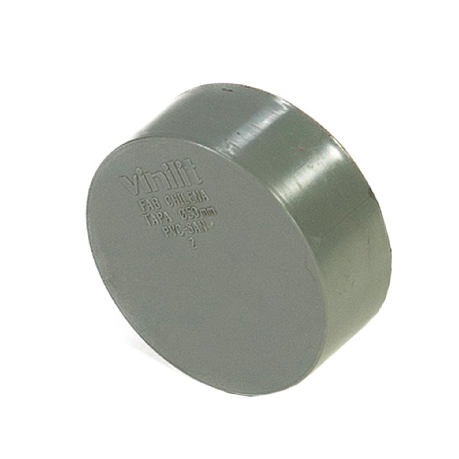 Tapa PVC-S Cementar 50mm Gris 1u | Sodimac - Falabella