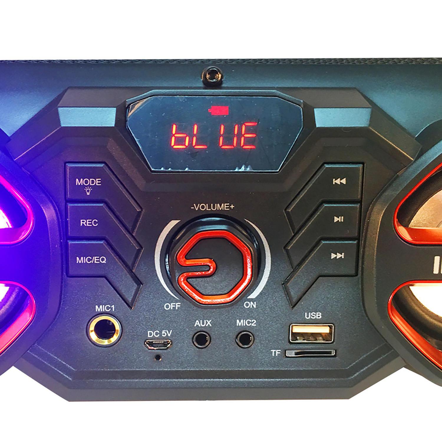 Parlante bazooka subwoofer BT/USB/TF/FM | Sodimac - Falabella