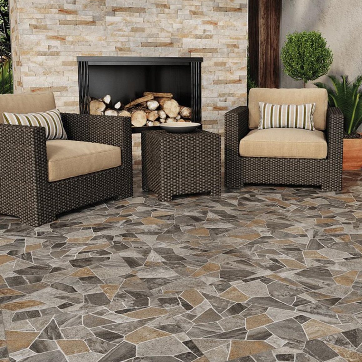 Cerámica piso 60x60 tabarca mix mate 1,44m2 | Sodimac - Falabella