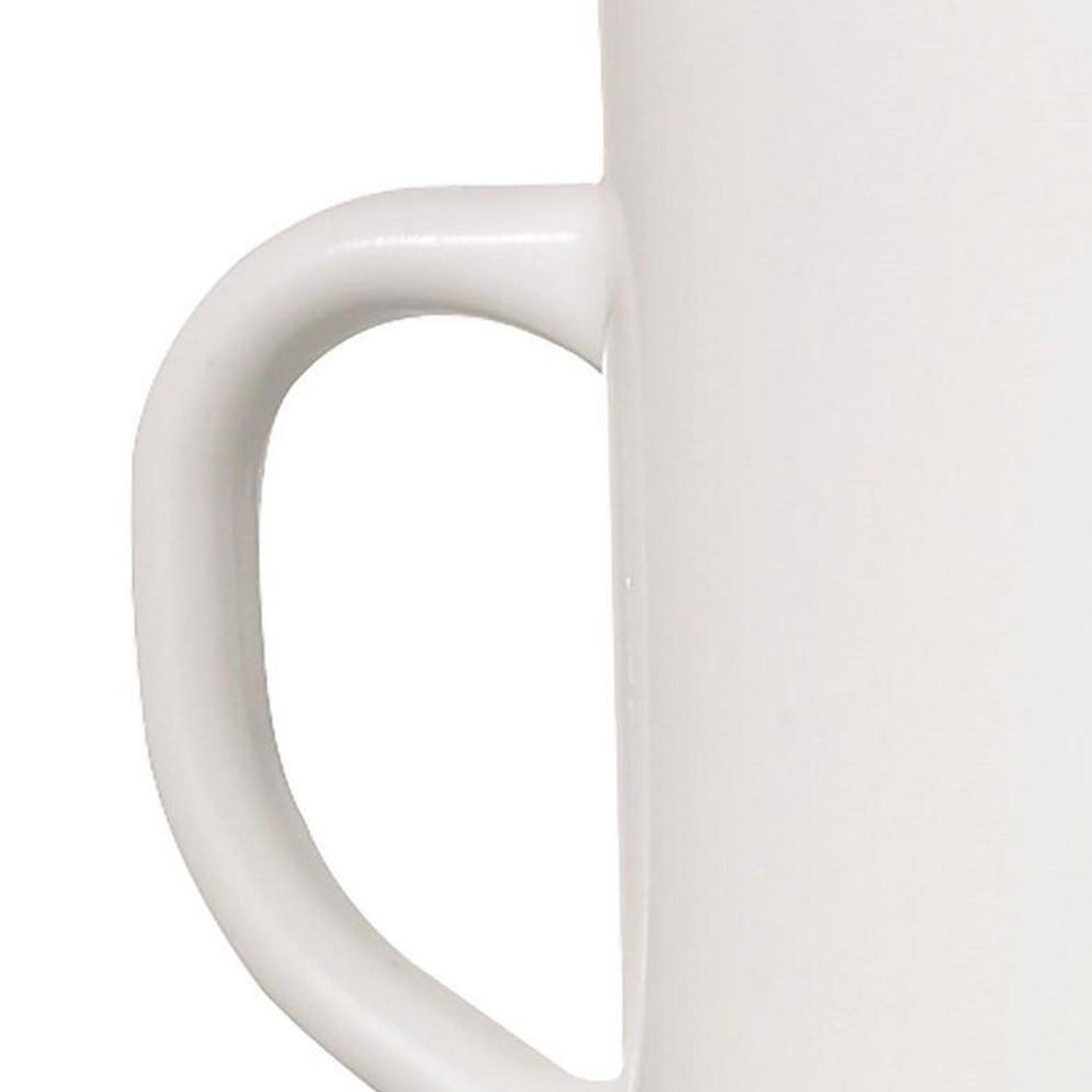 Mug 290 ml vidrio blanco | Sodimac - Falabella
