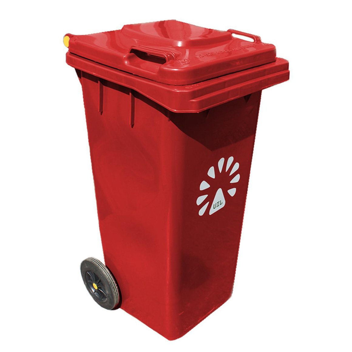 Basurero 120 Litros Polietileno de alta densidad Rojo | Sodimac - Falabella