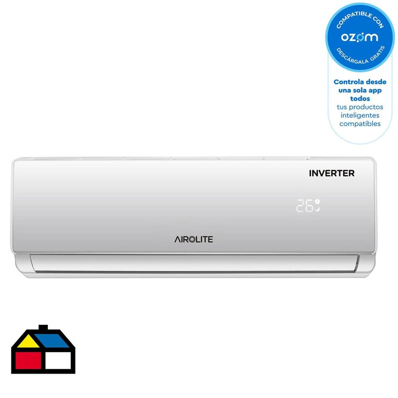 Aire Acondicionado Split Muro Inverter 12000 BTU/H Wifi | Sodimac ...