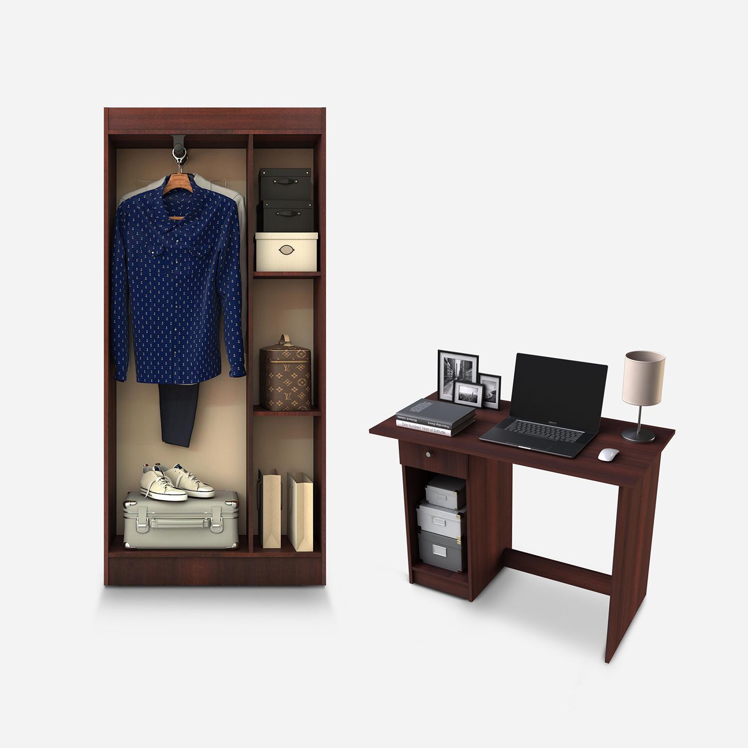 Clóset 3 Puerta(s) 3 Repisa(s) 100x170x50 cm Chocolate | Sodimac ...