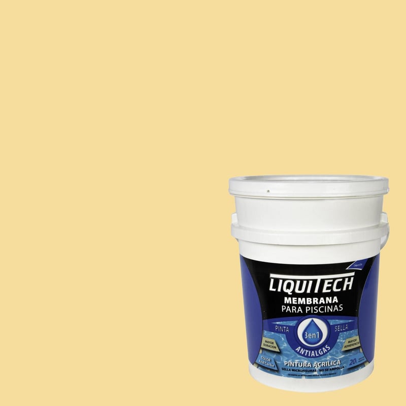 Pintura para piscinas membrana 3en1 20l arena | Sodimac - Falabella