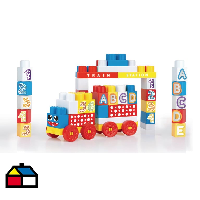 Set blocks encaje Jumbo 50 pcs | Sodimac - Falabella