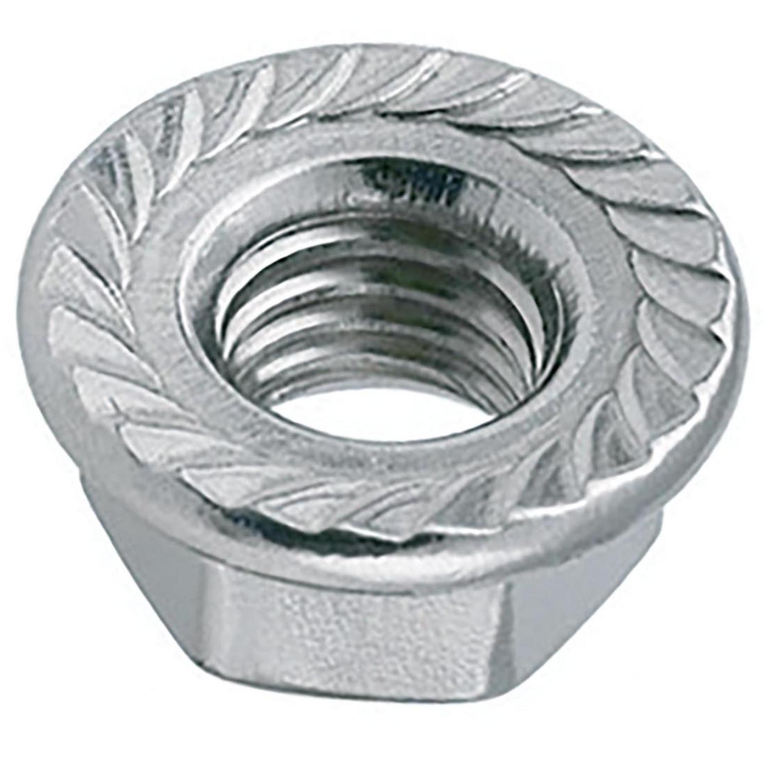 Tuerca hexagonal flange unc 1/4-20 zincado 2 unid | Sodimac - Falabella