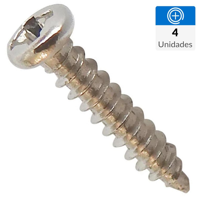 Mini Tornillos Métrico Cabeza Cóncavo Madera 4 cm 1.4 cm 4 Unidades ...