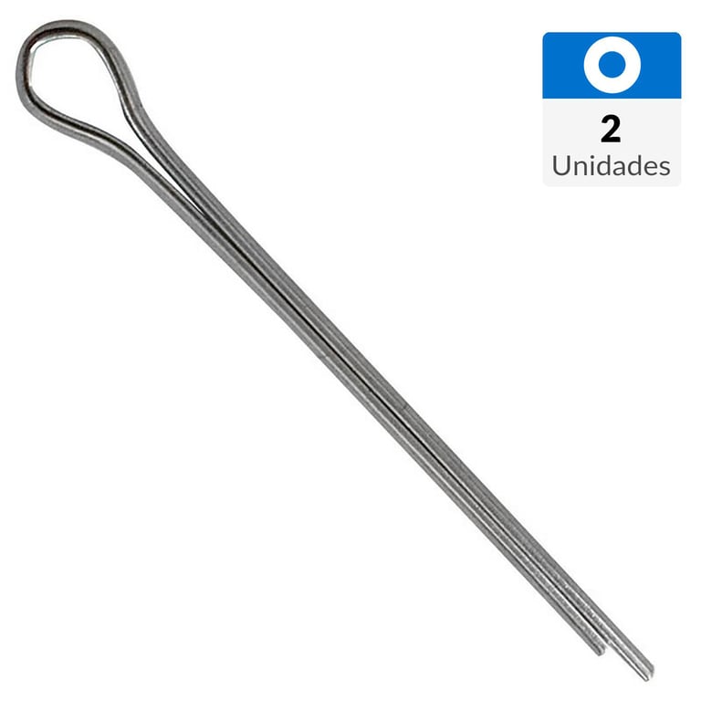 Chaveta partida M3.2 x 40 mm zincada 2 unid | Sodimac - Falabella