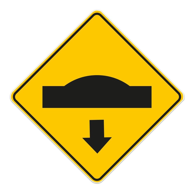 Señal Resalto 60X60 cm | Sodimac - Falabella