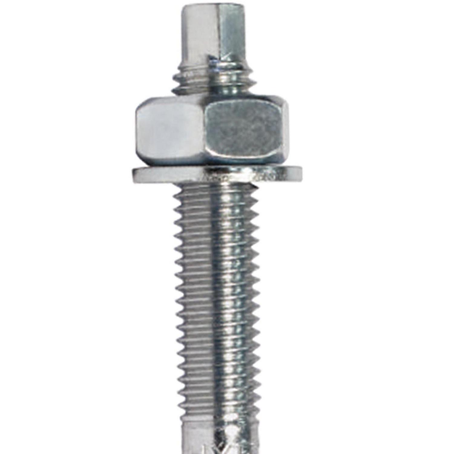 Esparrago hormigon con doble rosca M10 x 105 mm zincado 1 unid | Sodimac - Falabella