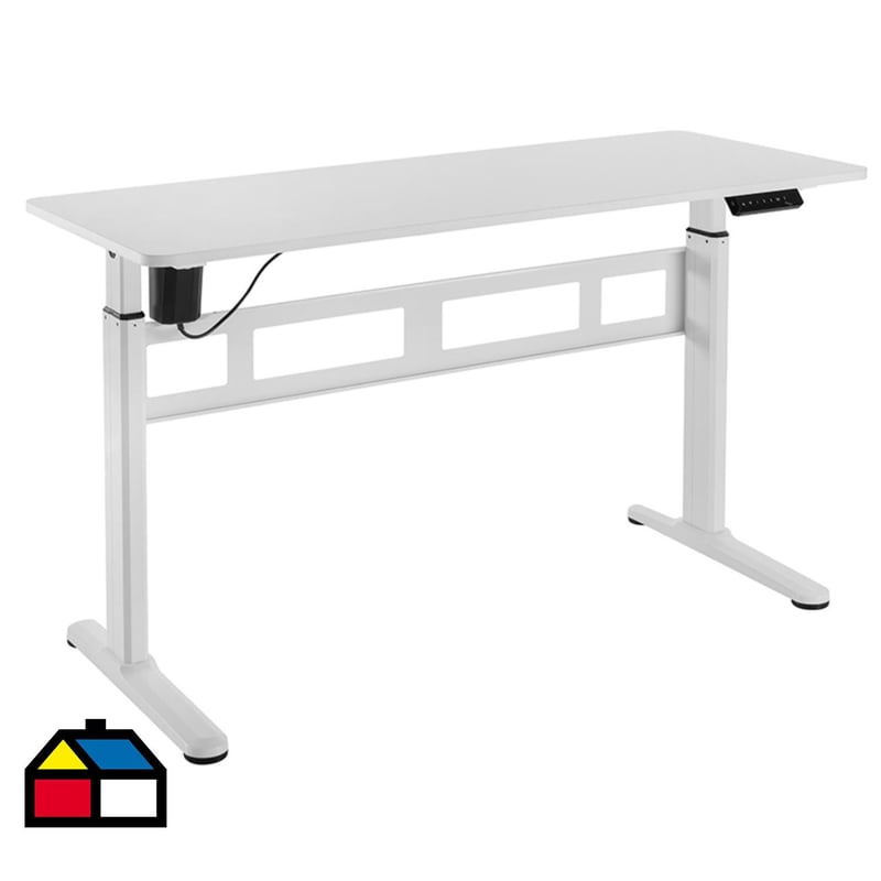 Escritorio regulable prime blanco | Sodimac - Falabella
