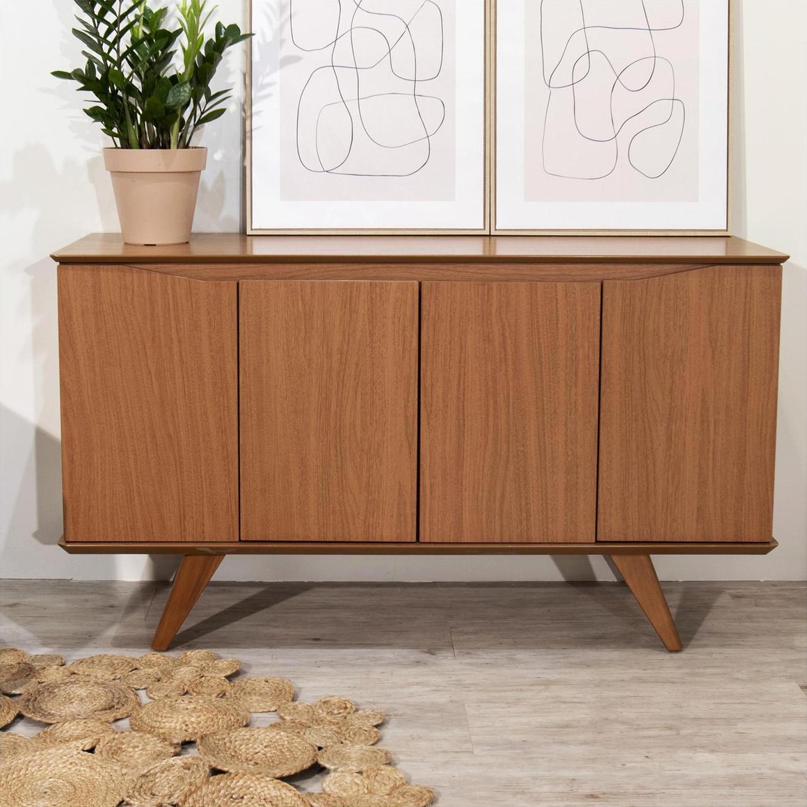 Buffet natural 135 MDF | Sodimac - Falabella