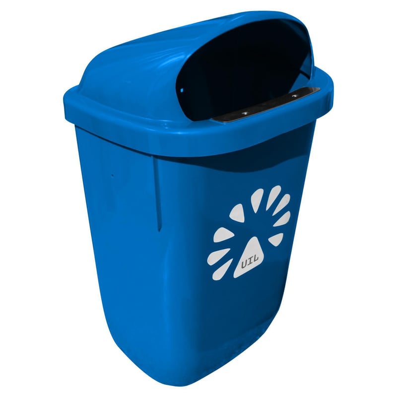 Basurero 50 Litros Azul | Sodimac Chile